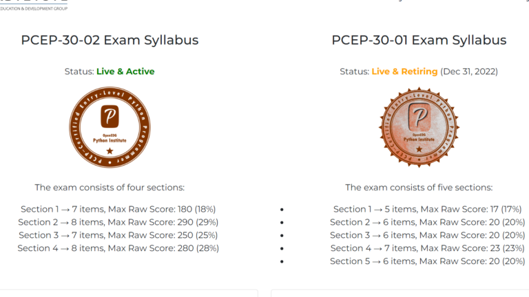 Does Python certification expire? - Datatas