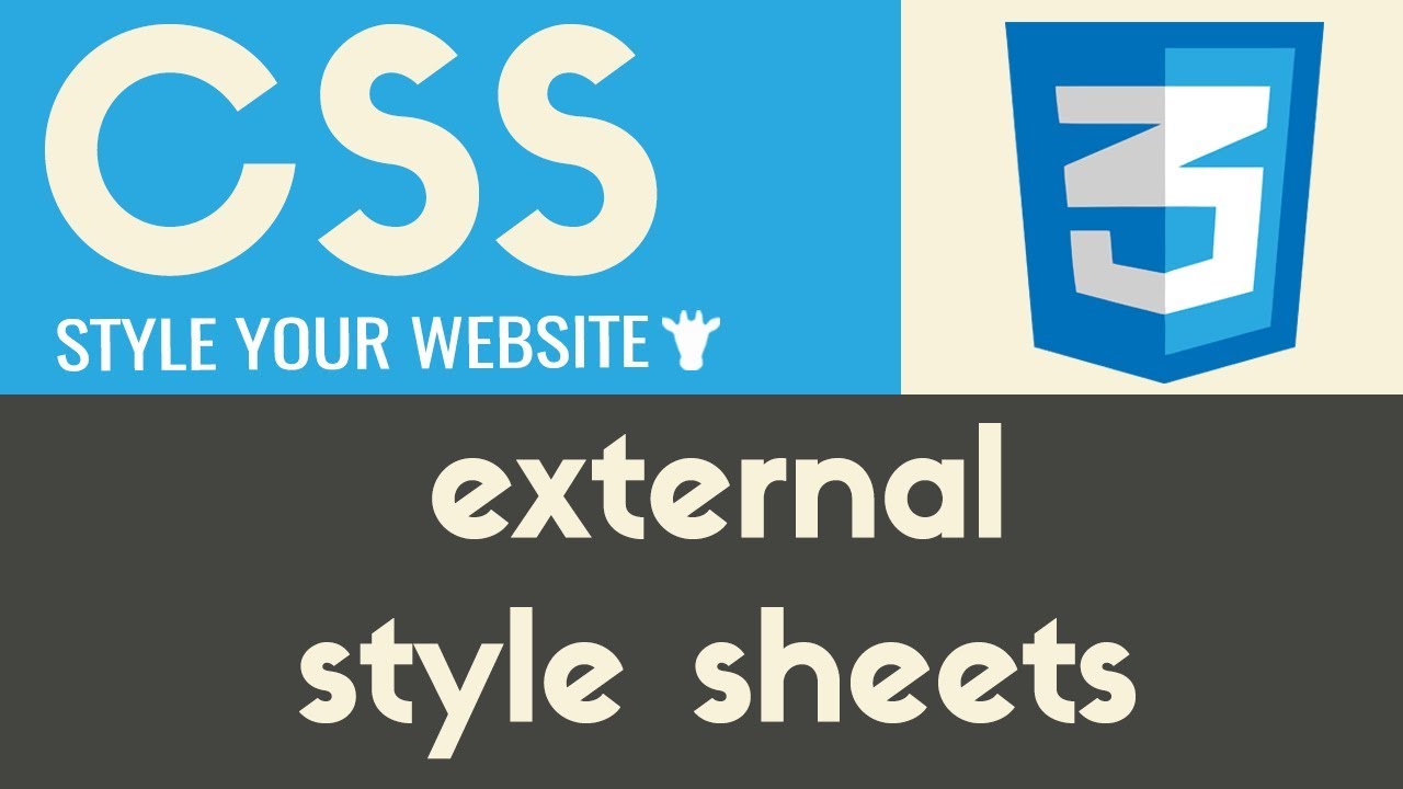 How can we add external CSS? - Datatas