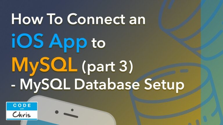 How To Set Up A Sql Database For Ios Apps Datatas